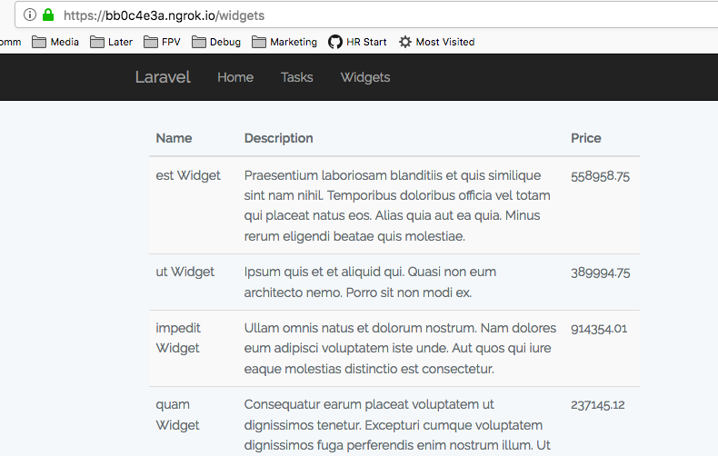 Not able to navigate in the site pages when access the ngrok link · Issue #920 · laravel ...