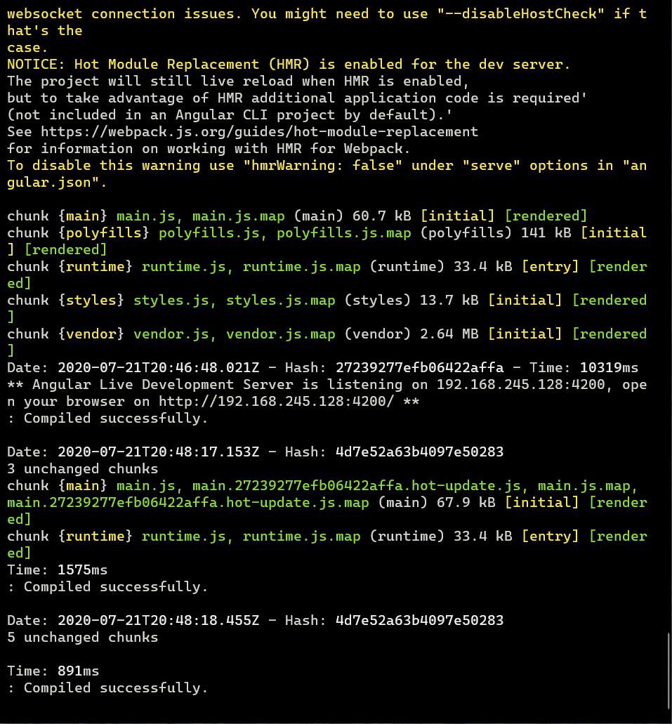 Hot Reloading via Port 8080 Connection Refused · Issue #1310 · laravel ...