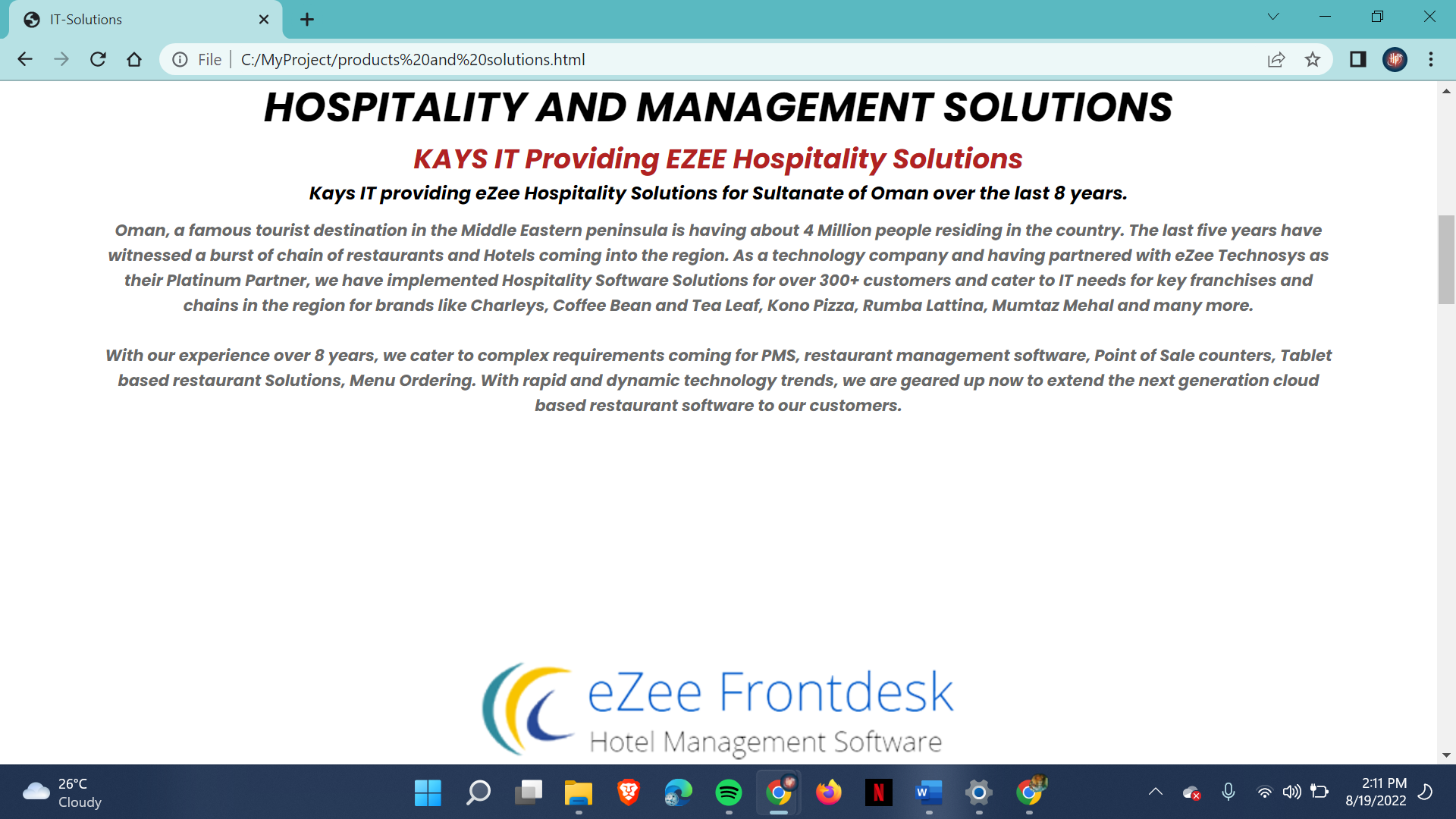 GitHub - ananyamanohar22/Project-Website-multipage-1-: html