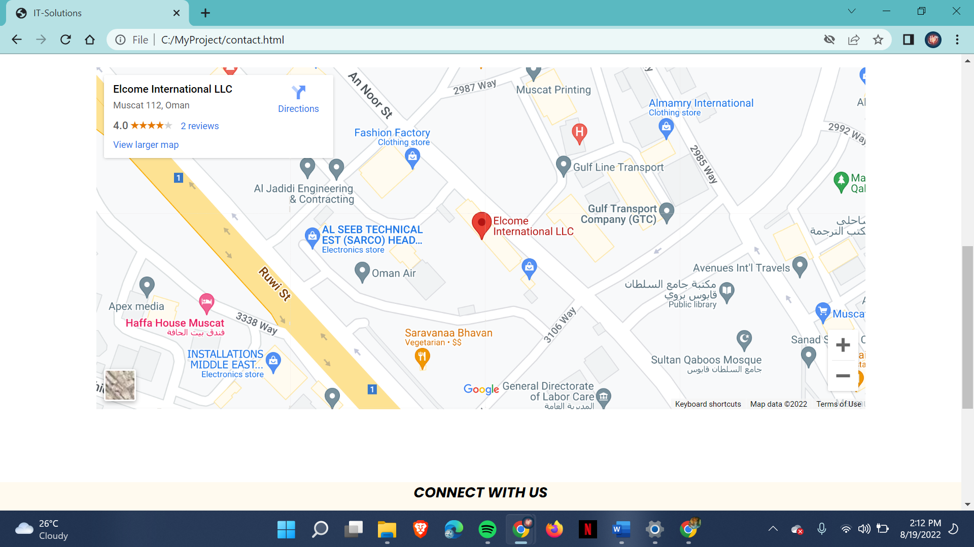 GitHub - ananyamanohar22/Project-Website-multipage-1-: html