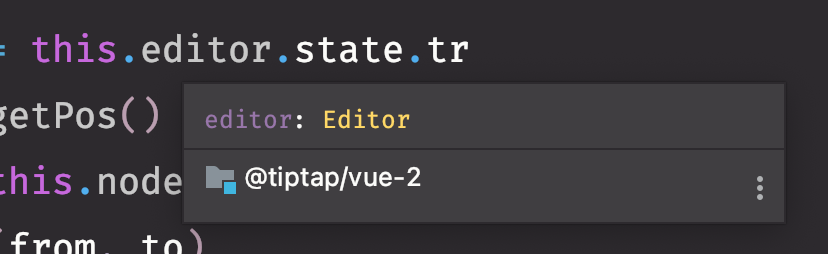 Vue Components - better typed presence of properties · Issue #1103 · ueberdosis/tiptap · GitHub