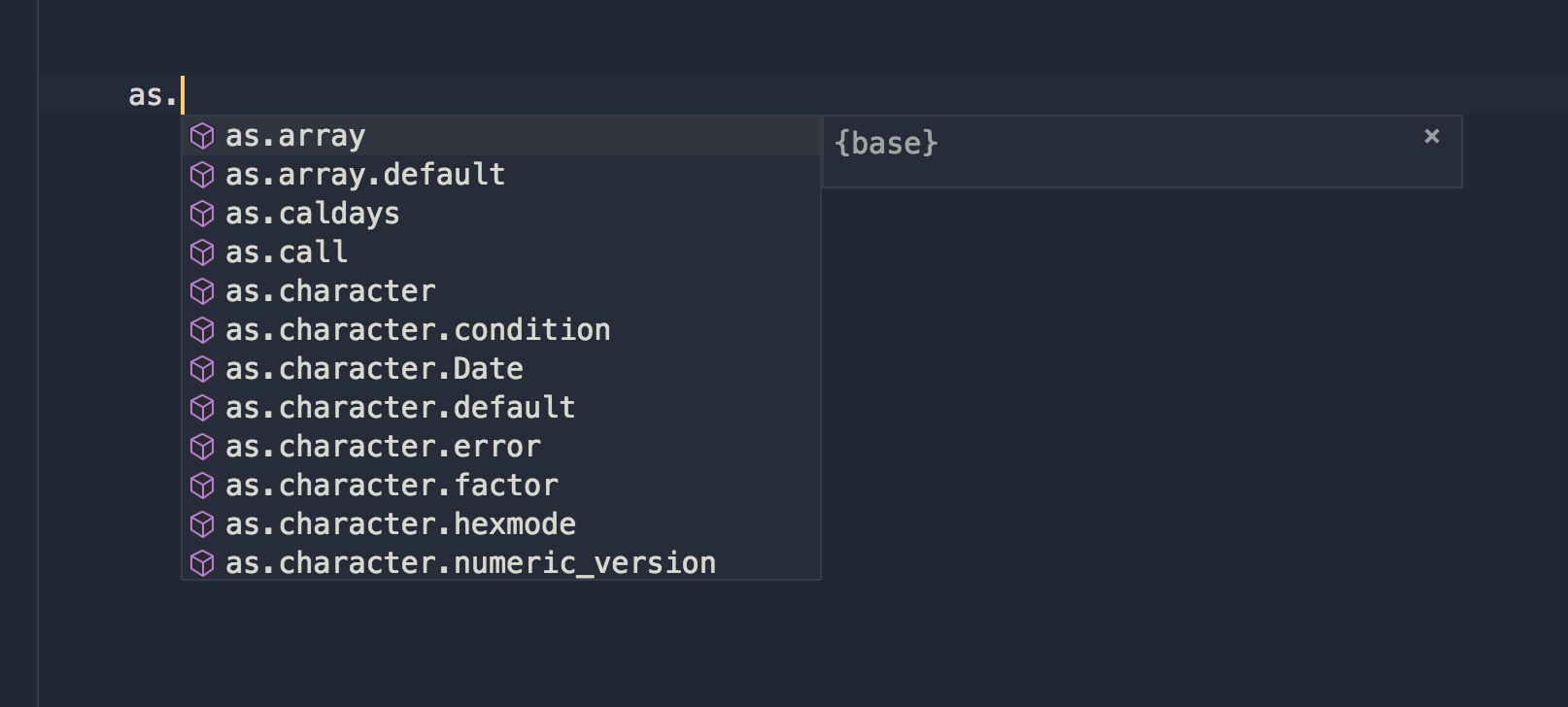 Incorrect autocompletion · Issue #75 · REditorSupport/vscode-R · GitHub