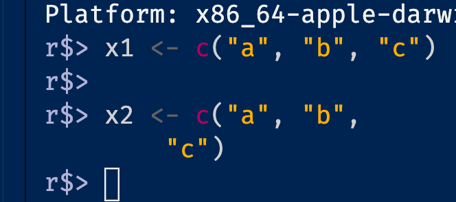 Error when sending code with line breaks · Issue #167 · randy3k/radian · GitHub
