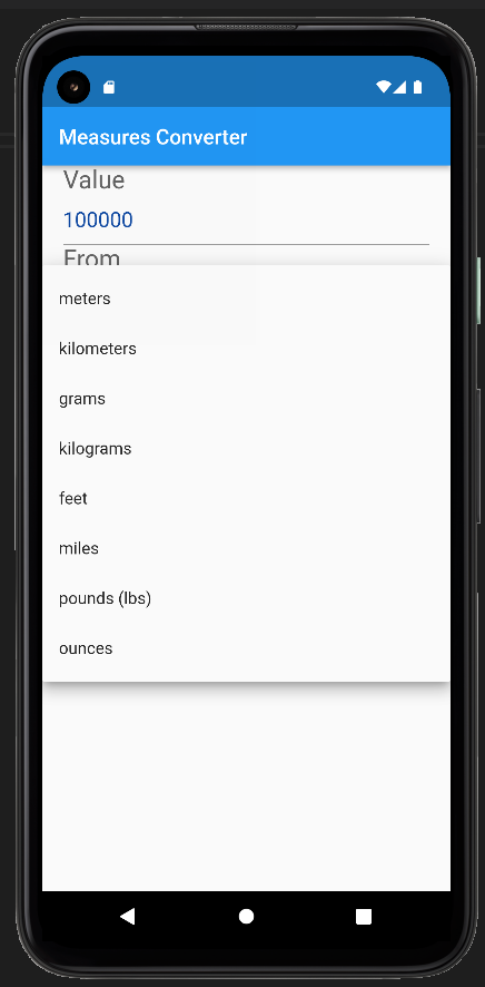 GitHub - Dilip31/Measure-Converter-App: A measures conversion app, in ...