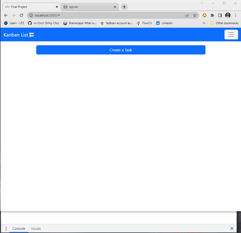 GitHub - m-Cho1/Kanban-List: A full-stack web application for organizers who want to keep their ...