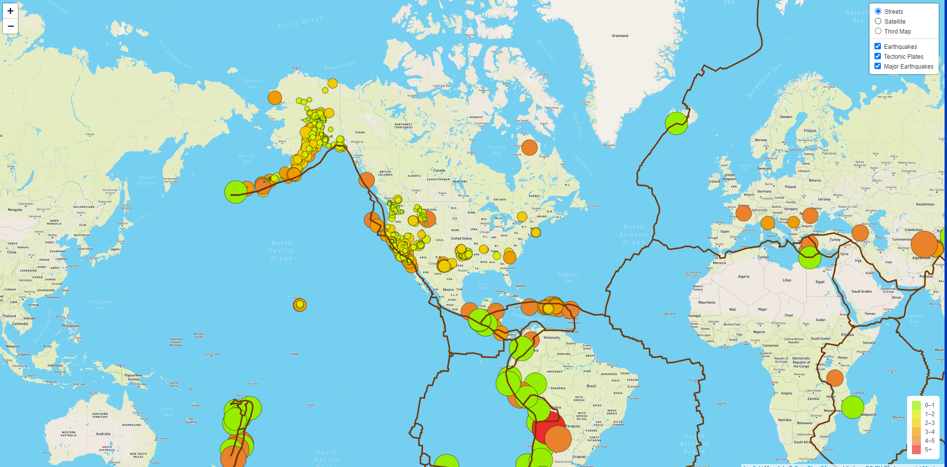 GitHub - tisland1031/Mapping_Earthquakes: Mapping Earthquakes using GeoJSON and Leaflet using ...