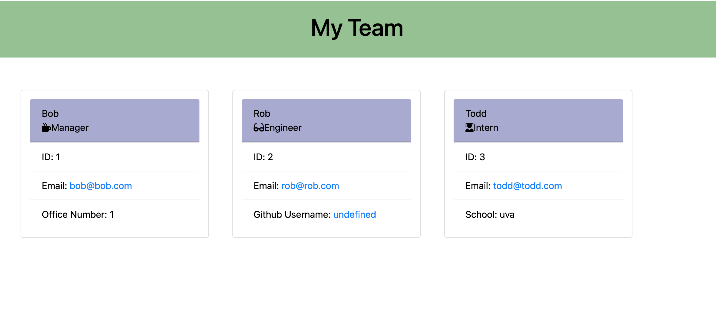 GitHub - Boris-Veselov/My-own-team-profile-generator: Node.js command ...