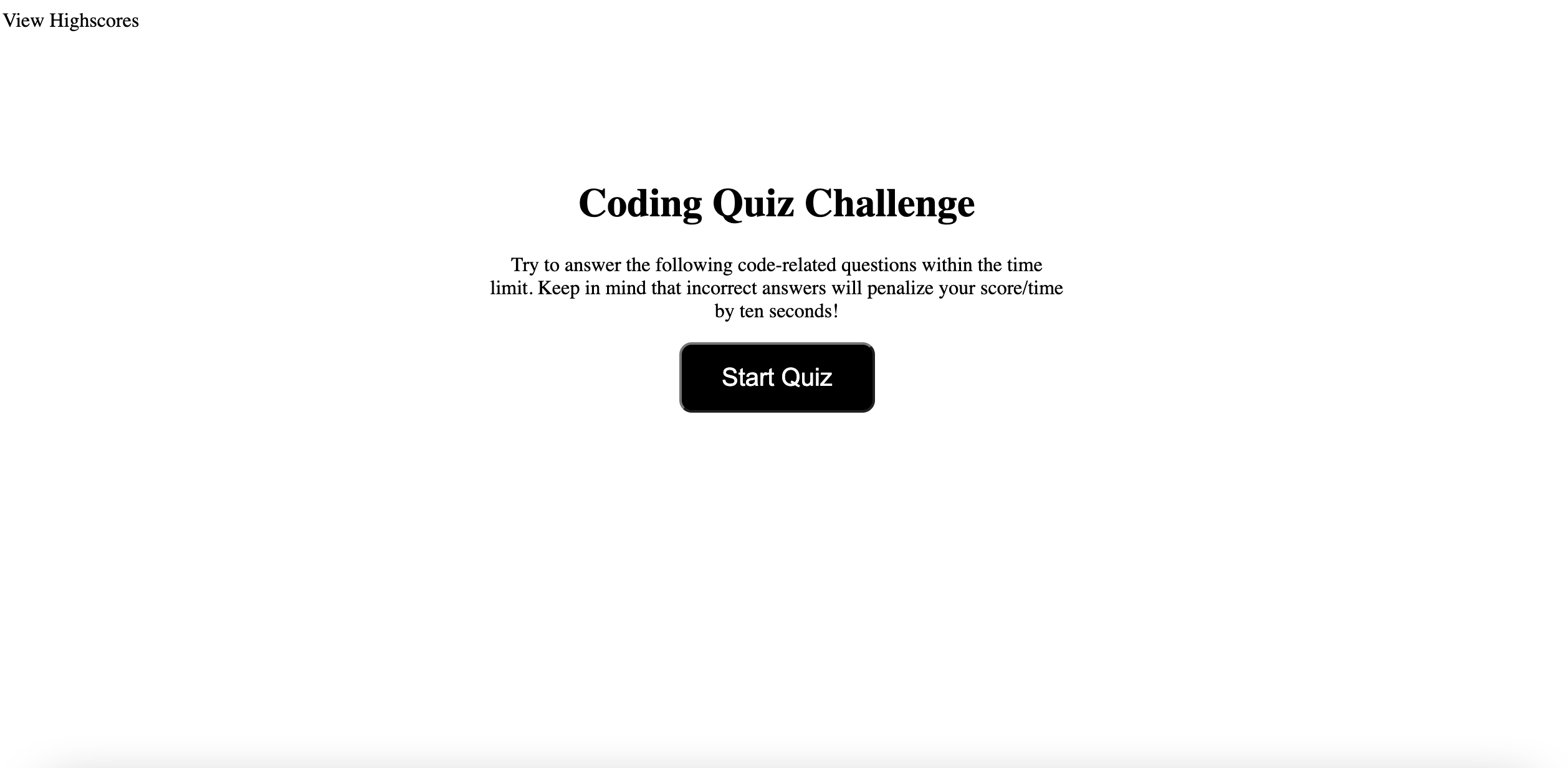 GitHub - Boris-Veselov/code-quiz