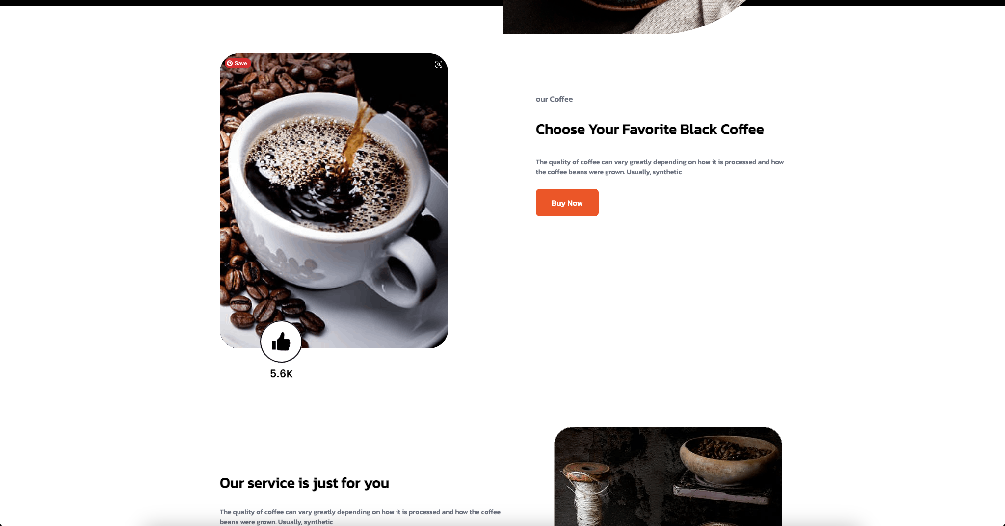 GitHub - Haleem-rafat/coffee-react-website: following UX design https ...