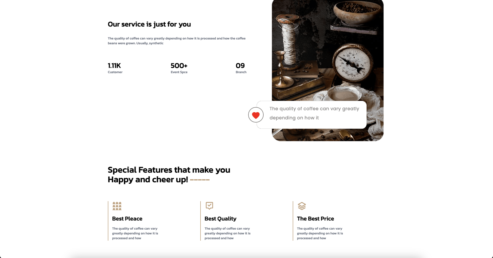 GitHub - Haleem-rafat/coffee-react-website: following UX design https ...
