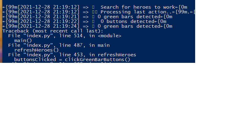 Bot not doing anything · Issue #510 · mpcabete/bombcrypto-bot · GitHub