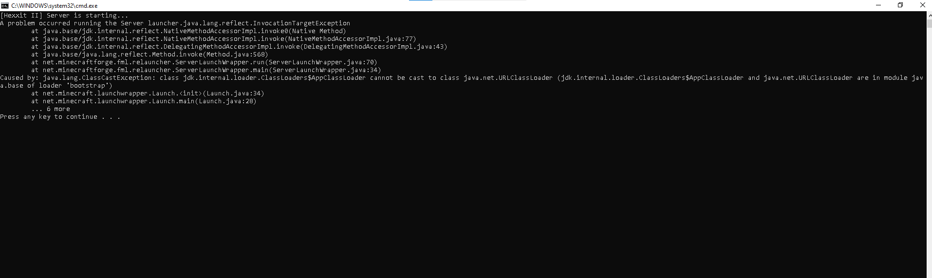 server doesn't work · Issue #90 · xJon/Hexxit-II · GitHub