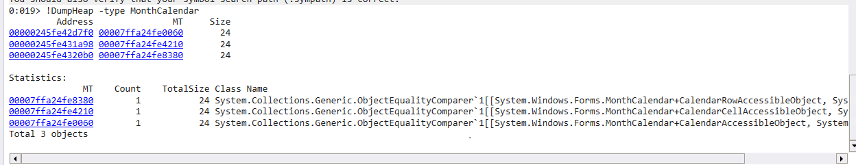 MonthCalendar accessible objects are leaking in memory · Issue #6852 · dotnet/winforms · GitHub