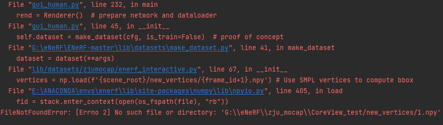 Run Enerf on a self-made zju-mocap · Issue #43 · zju3dv/ENeRF · GitHub