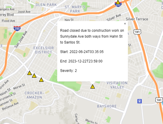GitHub - Damond-F/Live-Road-Incident-Map-Web-App: Full-Stack web app ...