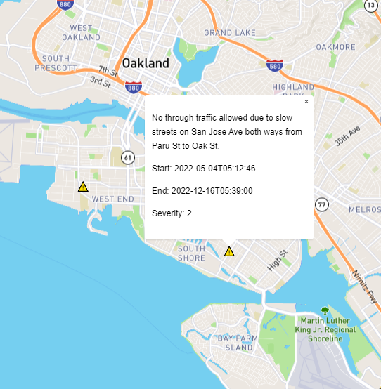 GitHub - Damond-F/Live-Road-Incident-Map-Web-App: Full-Stack web app ...
