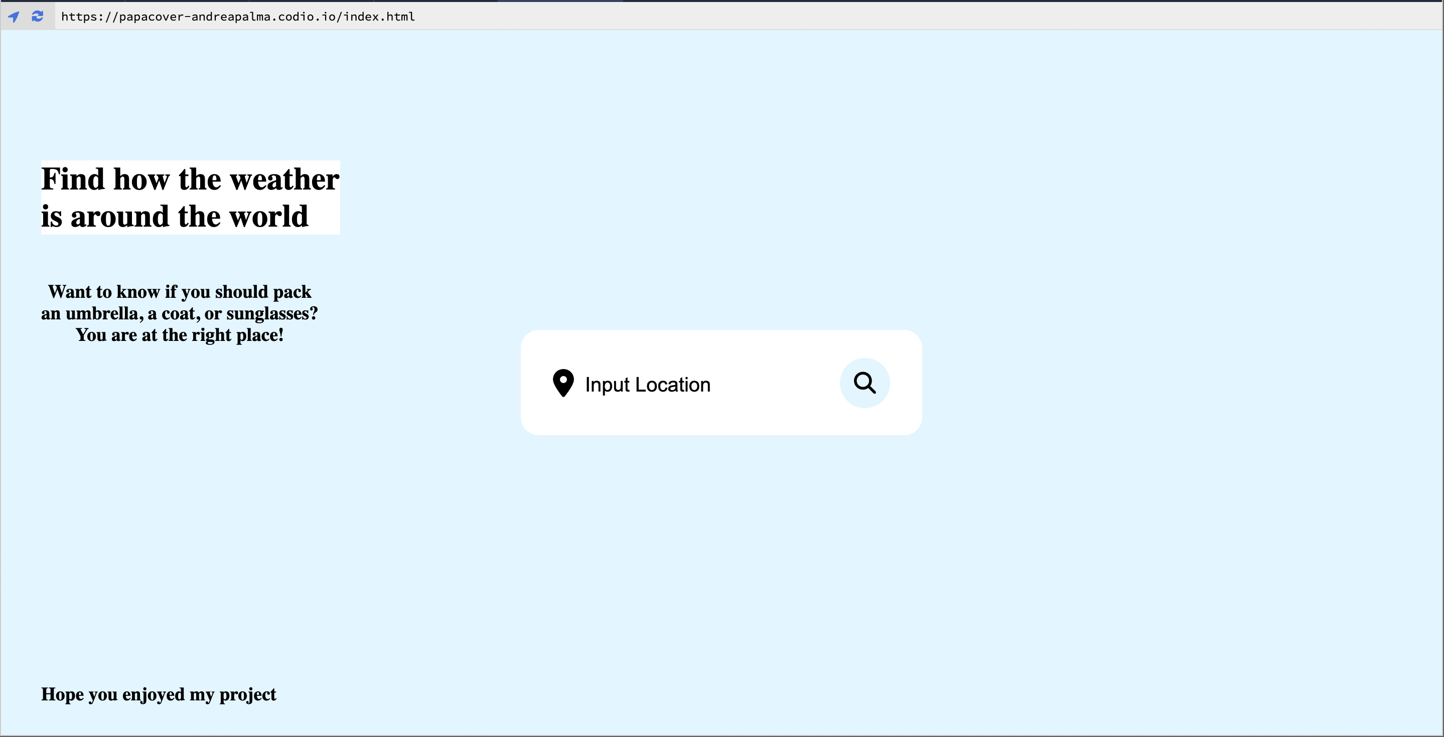 GitHub - mohammed-uwais-ali/weatherAcrossTheWorldWebsite: A website where user can input a city ...