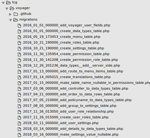 posts table doesn't exist! · Issue #3180 · thedevdojo/voyager · GitHub