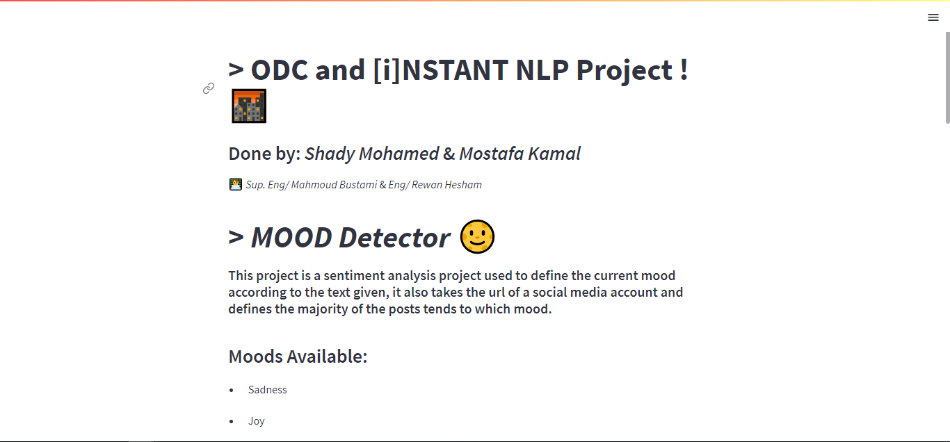 GitHub - ShadiM0hamed/Social-Media-Mood-Detector: A Sentiment Analysis web based Artificial ...