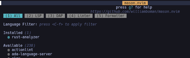 Spawning language server with cmd: rust-analyzer failed in Windows · Issue #3413 · LunarVim ...