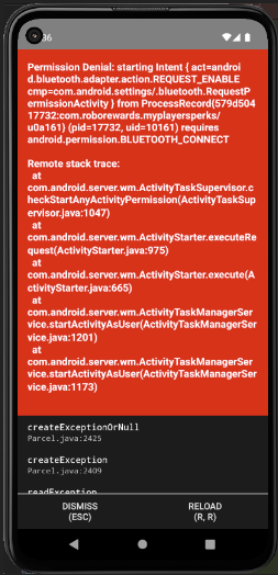 Unable to connect BT on android 12 · Issue #781 · zoontek/react-native-permissions · GitHub