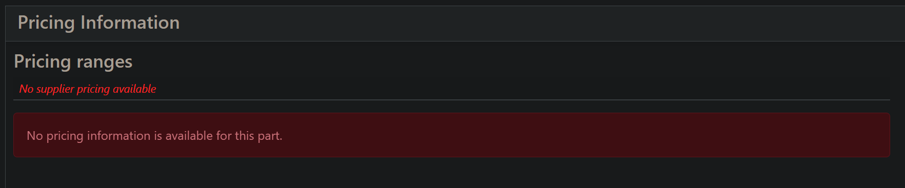 How to display pricing information · Issue #2938 · inventree/InvenTree · GitHub