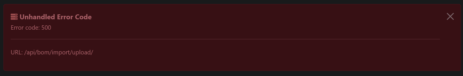 [BUG] BOM Import from XLSX · Issue #2940 · inventree/InvenTree · GitHub