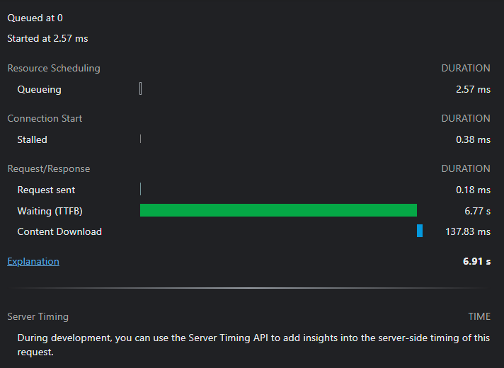 [BUG] Static files take a long time to get from the server · Issue #3169 · inventree/InvenTree ...