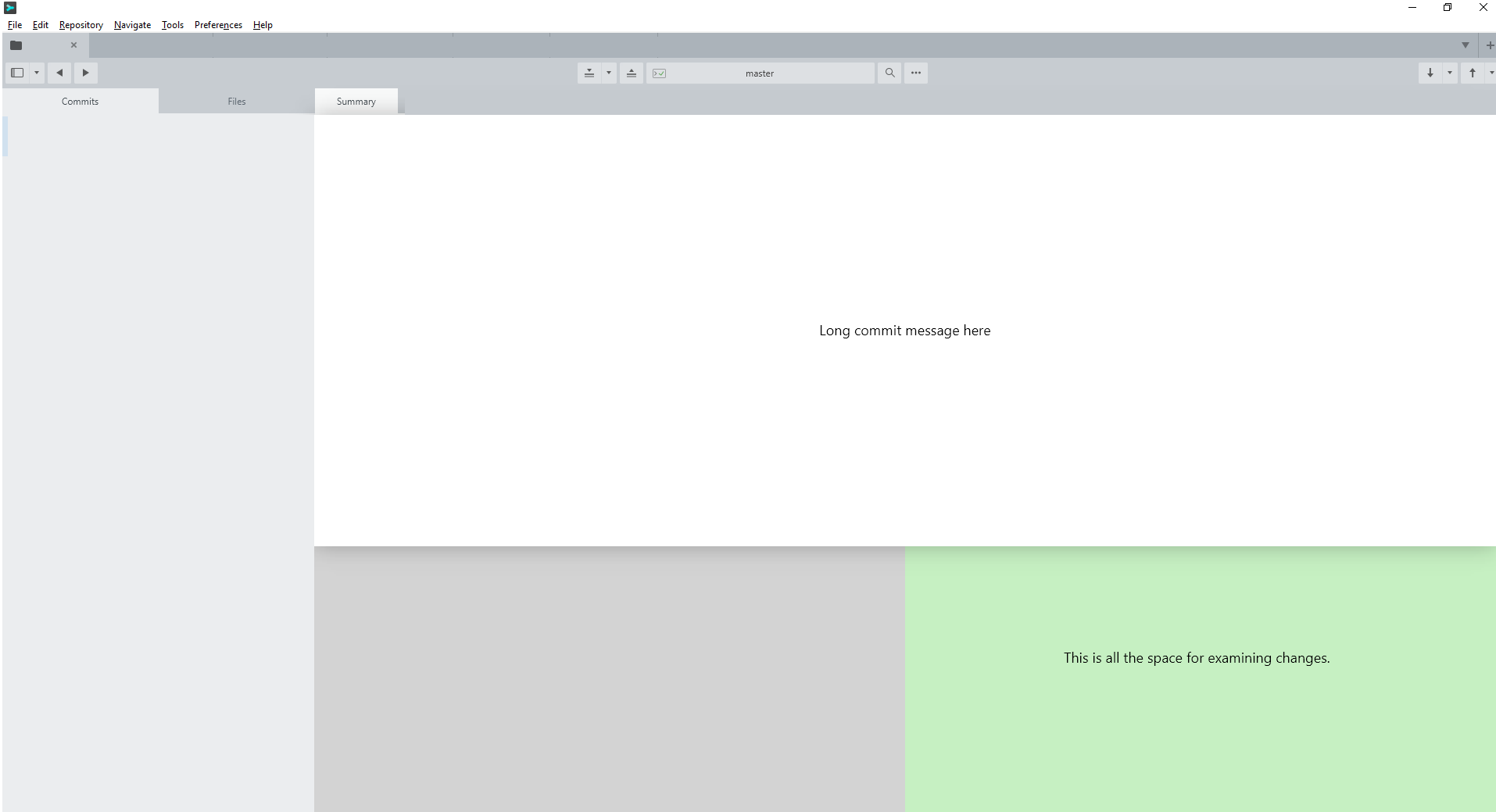 Long commit messages shouldn't get in the way of reviewing changes · Issue #909 · sublimehq ...