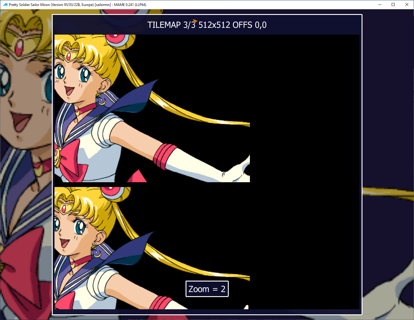 Can't get clean integer tiles in F4 "GFX/Tilemap Viewer" after commit ...
