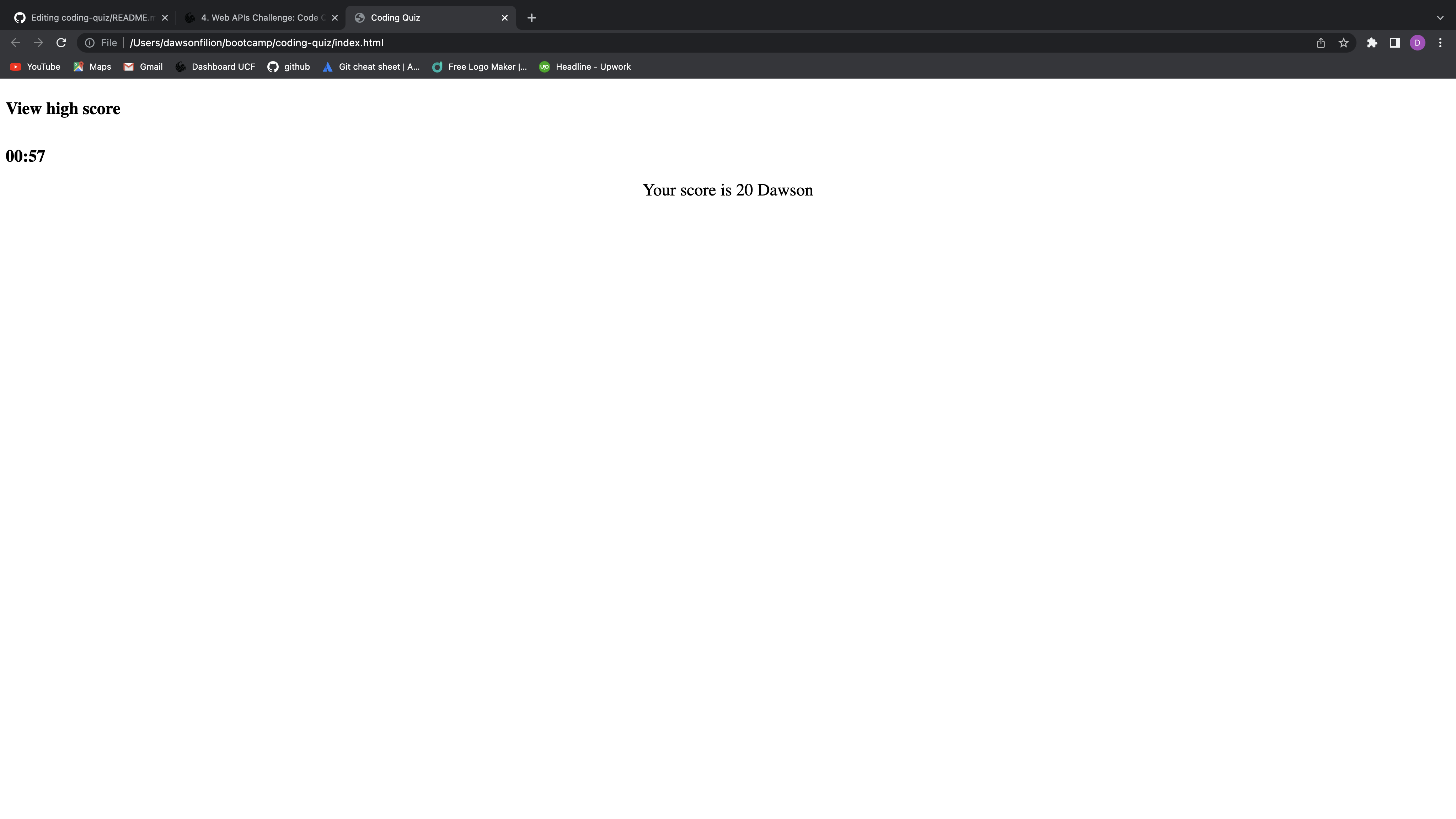 GitHub - Dawsonf18/coding-quiz