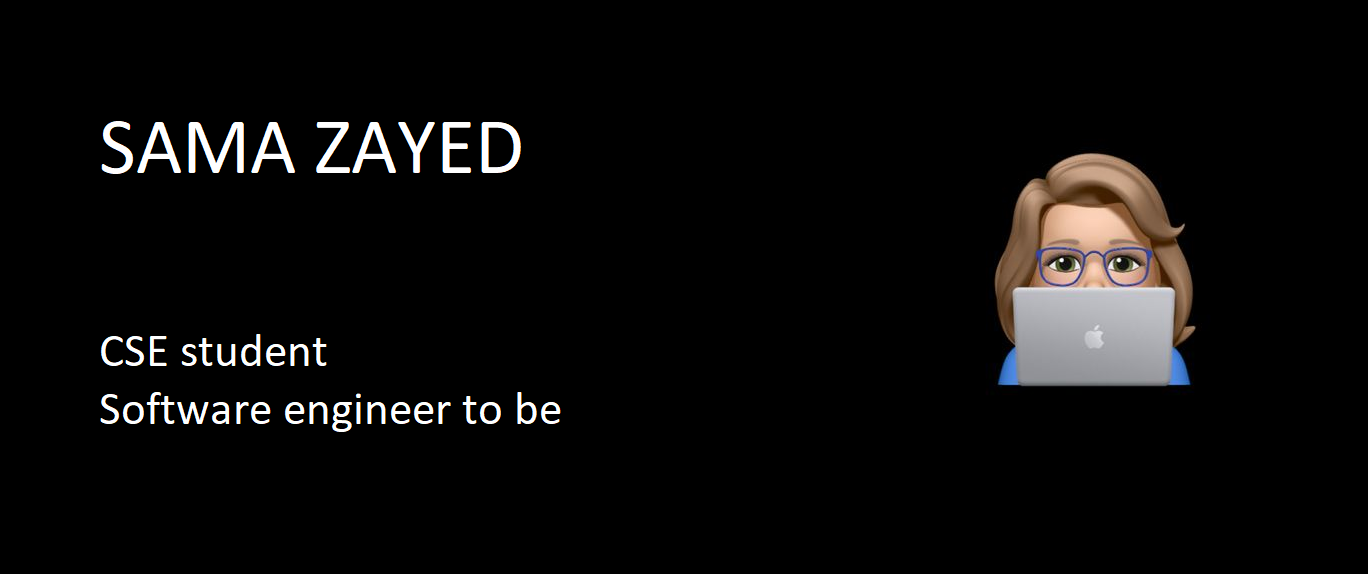samatarekzayed (Sama Zayed) · GitHub