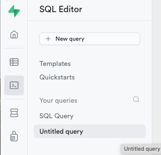 Local Studio - Cannot Edit Saved SQL Query Name · Issue #17941 · supabase/supabase · GitHub