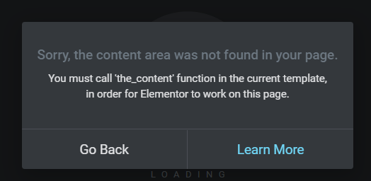 'the_content' missing code · Issue #17321 · elementor/elementor · GitHub
