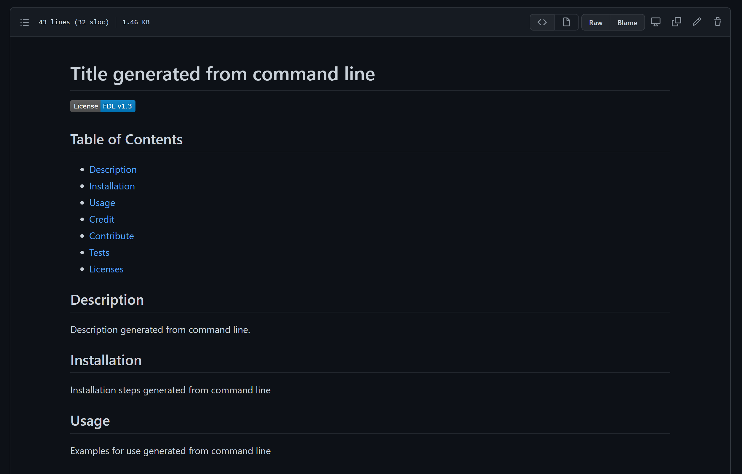 GitHub - CassDoes/readme-generator