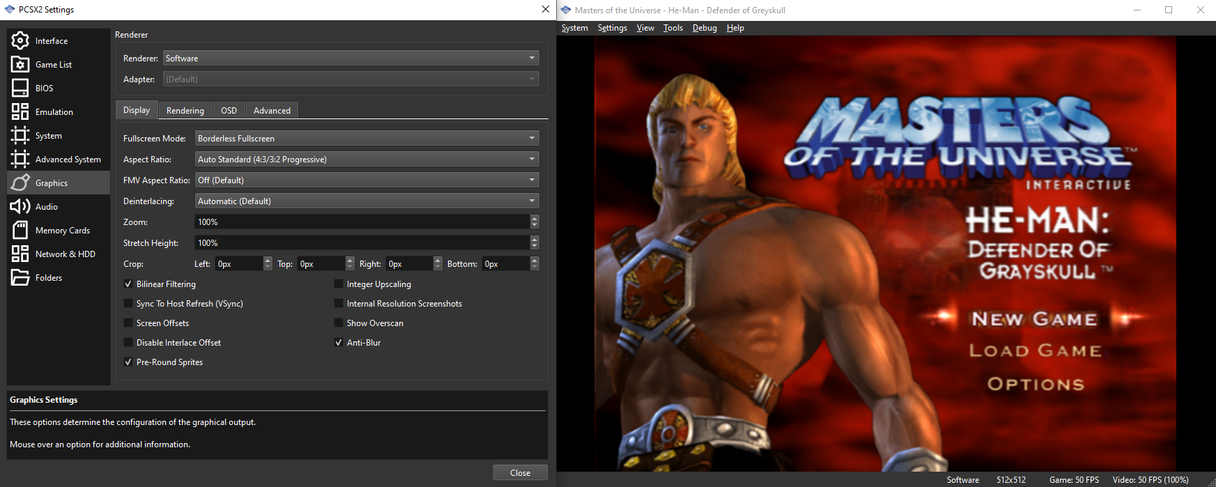 [BUG]: Masters of the Universe - He-Man - Defender of Grayskull (Europe) has garbage on the ...