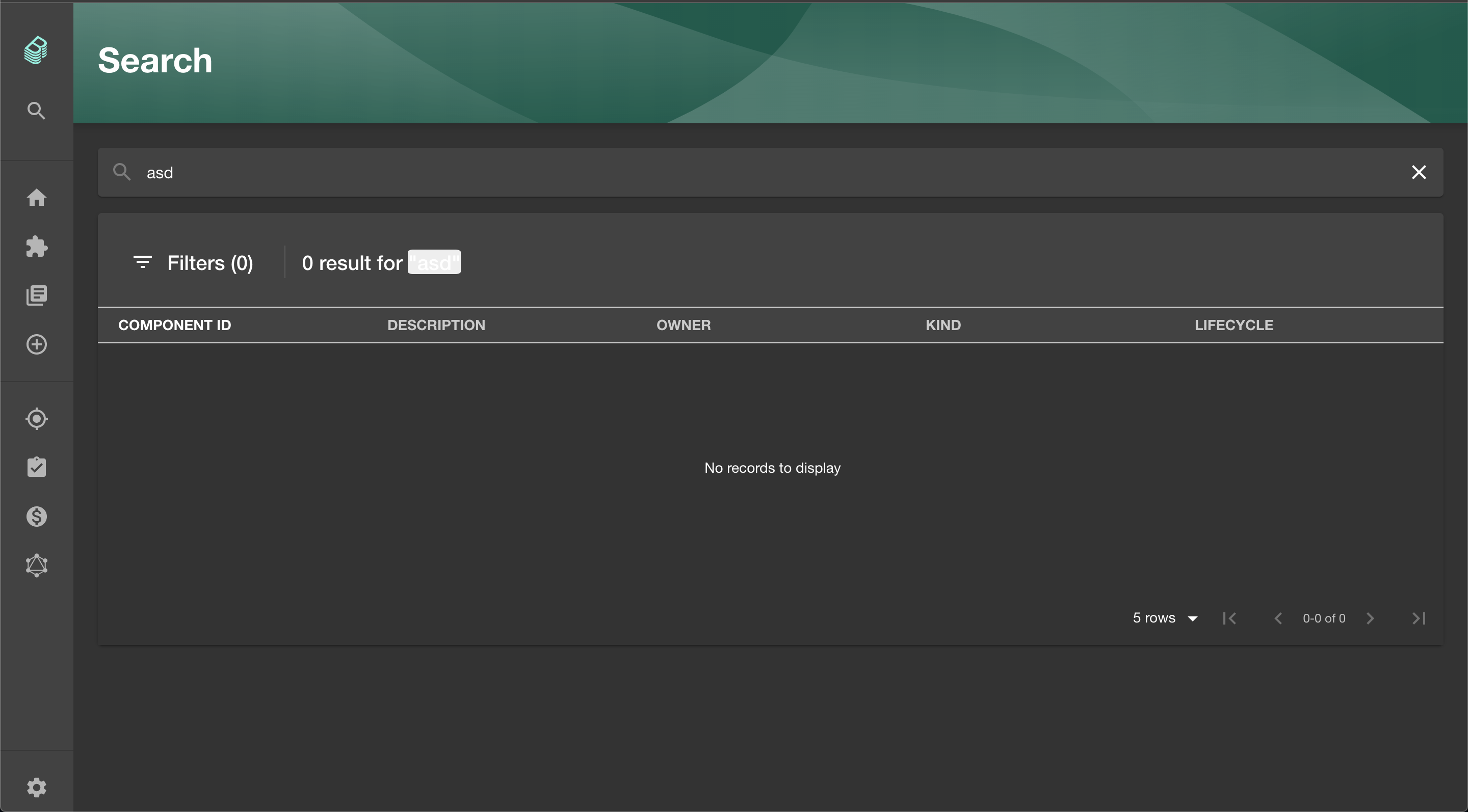 Search Display Empty State If No Search Results Can Be Displayed · Issue 3342 · Backstage 4514