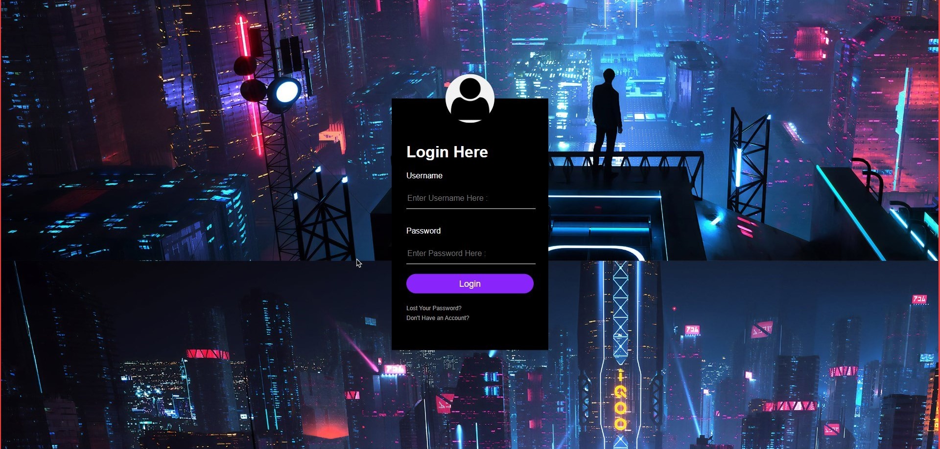 GitHub - scorpionTaj/Login-Page: A sample Login Page Using HTML + CSS