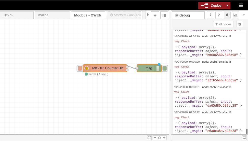 Several message in a row after redeploy · Issue #187 · BiancoRoyal/node-red-contrib-modbus · GitHub