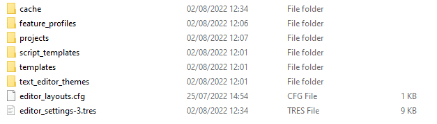 Add menu options to import/export editor settings · Issue #5055 ...