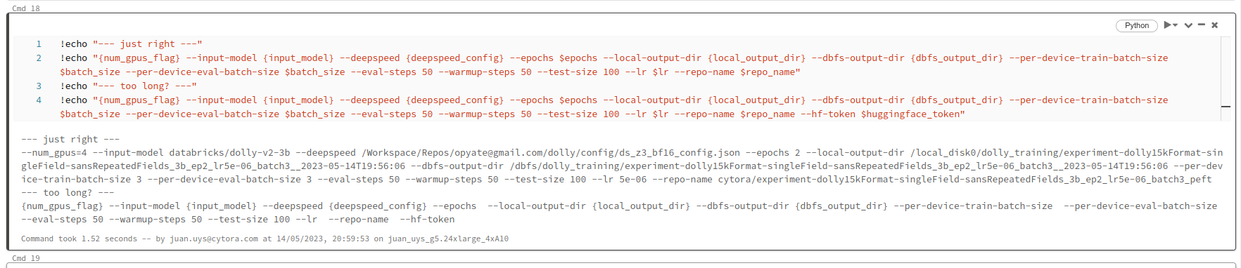 Is this correct approach to do Prompt Tuning on DollyV2 model · Issue #158 · databrickslabs ...