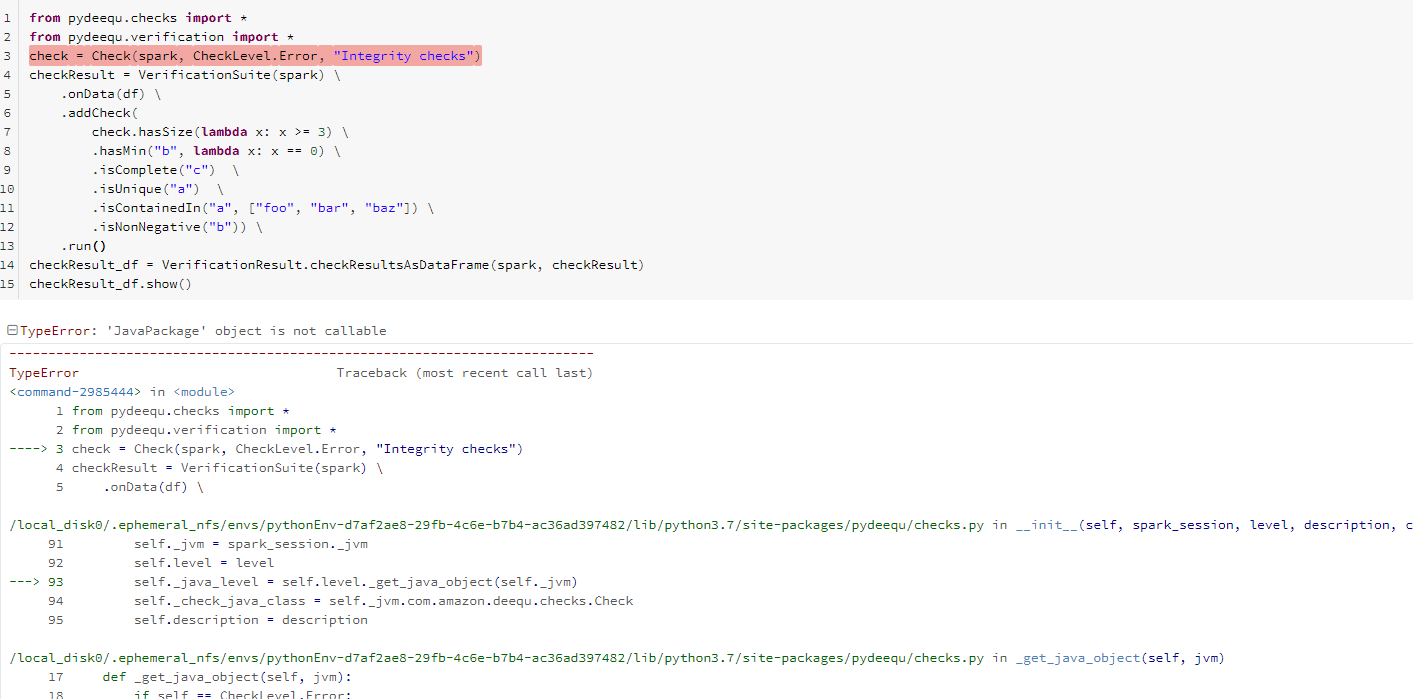 Deequ not working within Databricks ( · Issue #414 · awslabs/deequ · GitHub