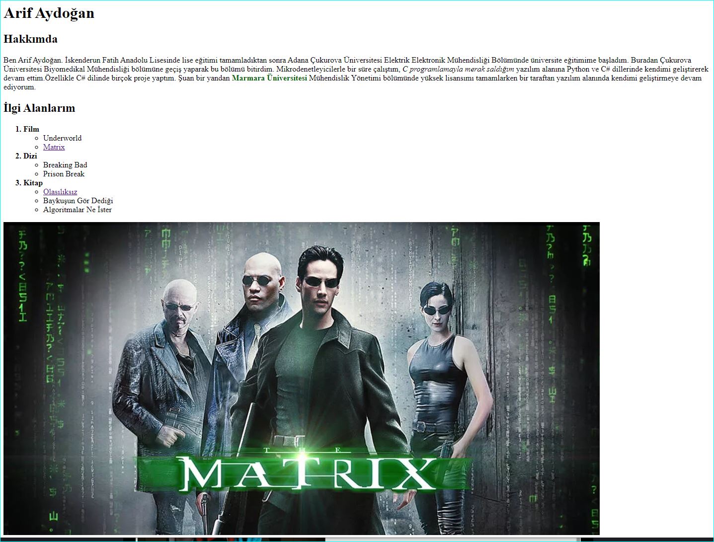 GitHub - arifaydogan0/html-example: www.patika.dev