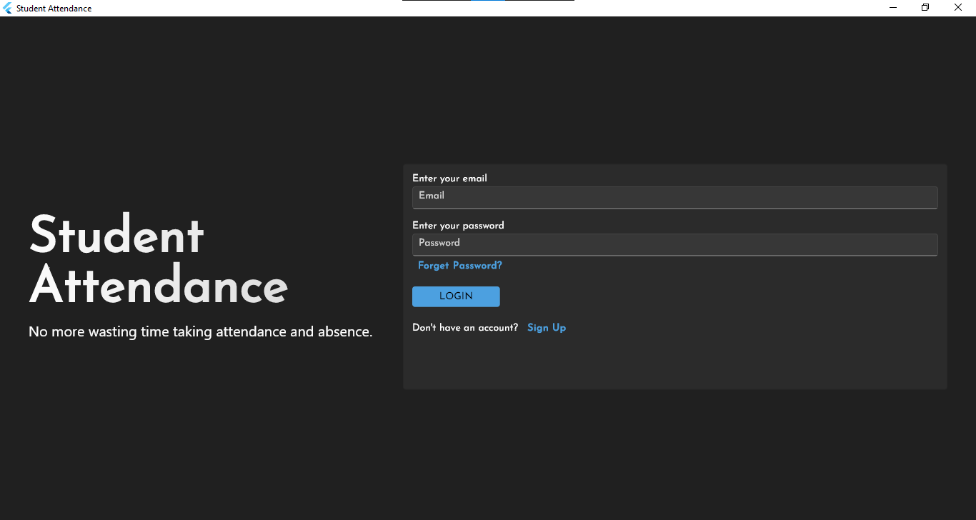 GitHub - Flutter-Project-ORG/Attendance-System-Flutter-Desktop