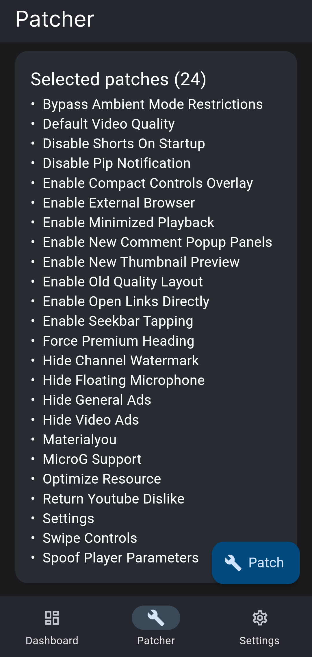 Aborted · Issue #1081 · ReVanced/revanced-manager · GitHub