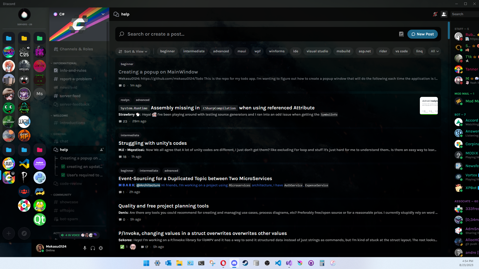 Theme cuts off users on right side. · Issue #42 · DiscordStyles/DarkMatter · GitHub