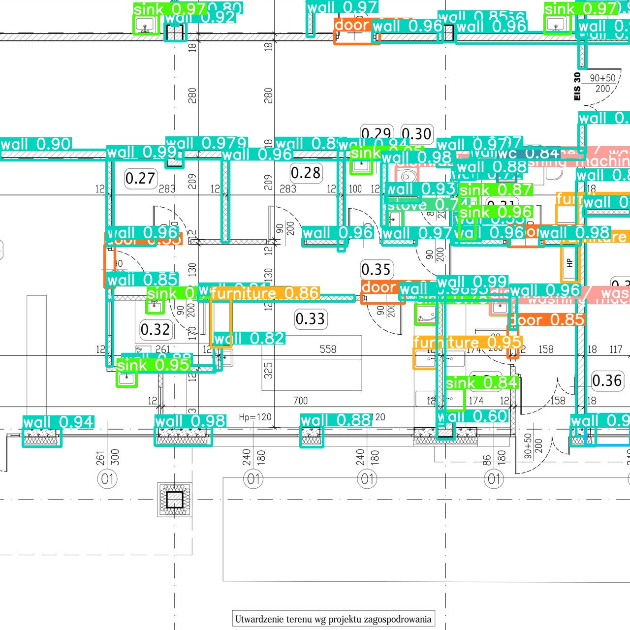 GitHub - PawelKinczyk/AECVision: Computer vision for construction documentation
