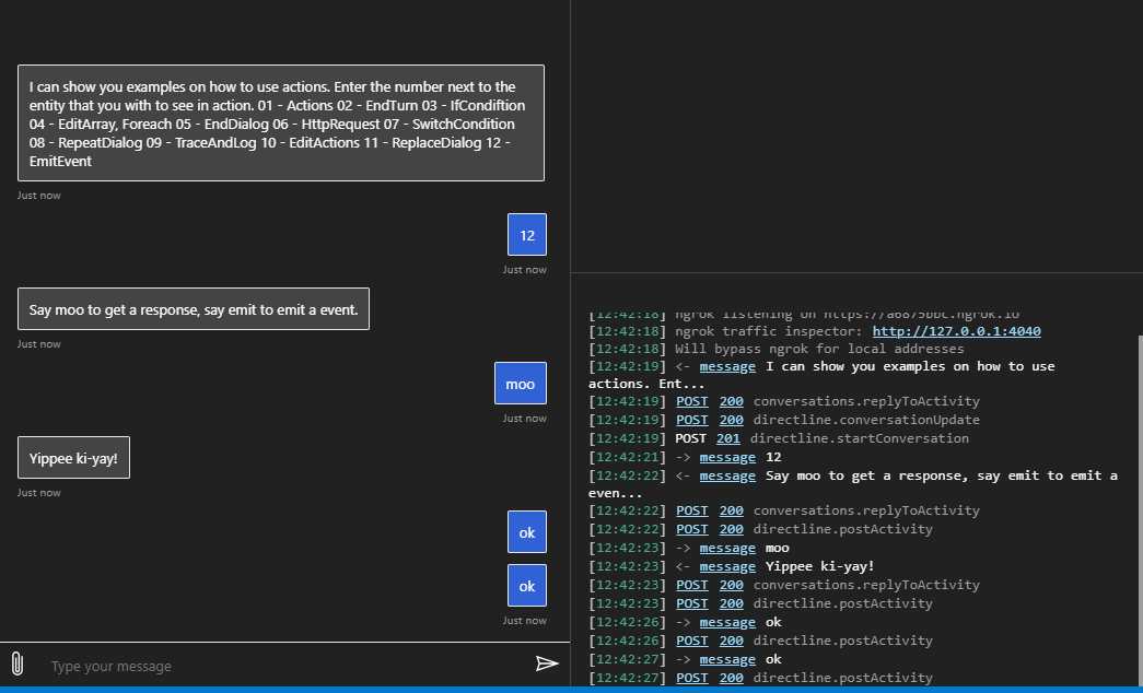 Steps Sample Bugs Display And Functionality · Issue 1029 · Microsoft Botframework Composer