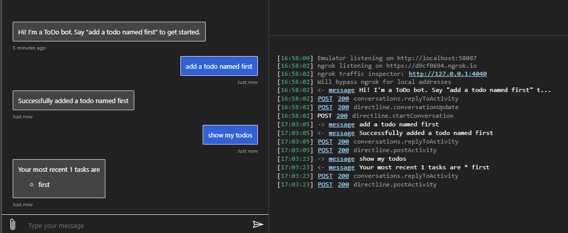 Todobot Sample Bugs Display And Functionality · Issue 1031 · Microsoft Botframework Composer