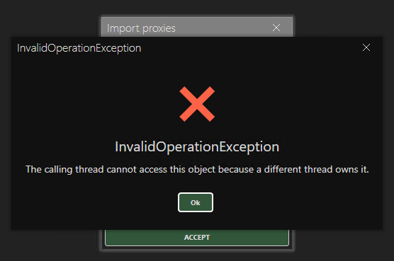 [Bug]: Problem with importing a proxy file InvalidOperationException · Issue #844 · openbullet ...